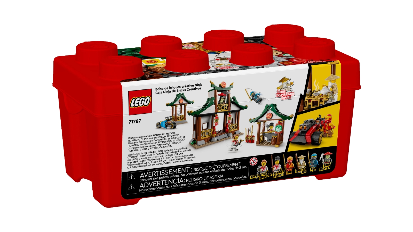 LEGO 71787 Ninjago Creative Ninja Brick Box | Harvey Norman