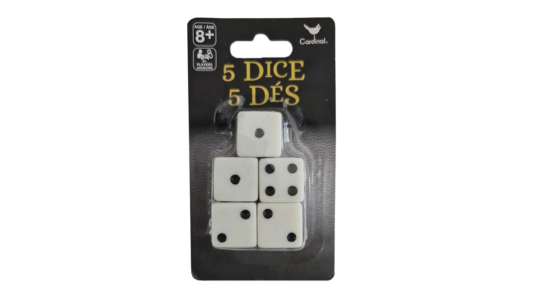 Cardinal 5 Pack Dice Set | Harvey Norman
