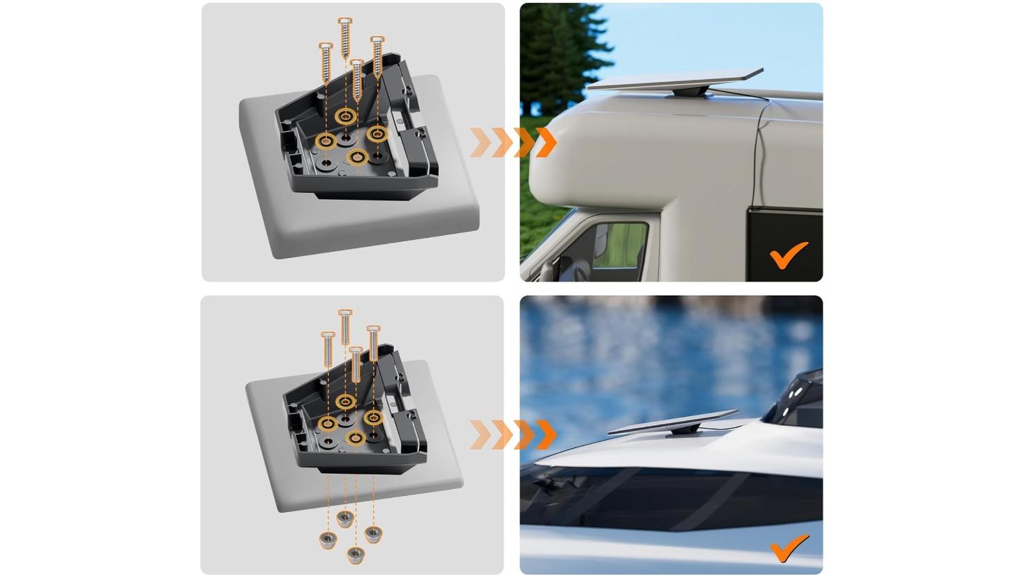 Stargear Gen3 Standard Starlink Mobility Mount | Harvey Norman