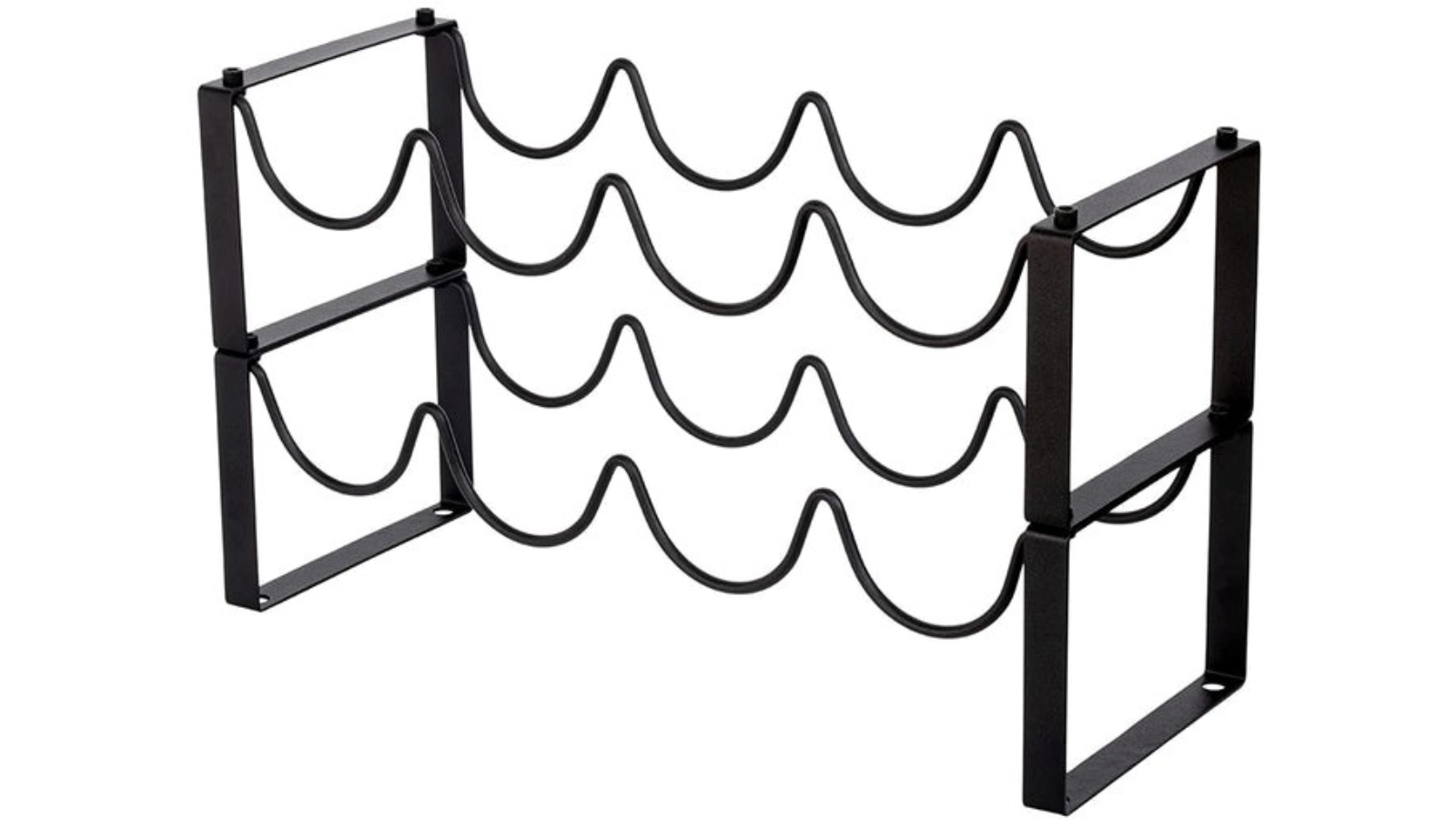 Stackable 8 Bottle 2-Tier Wine Rack | Harvey Norman