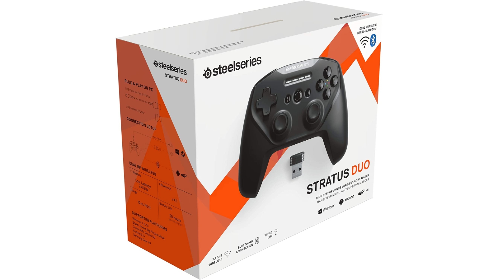 SteelSeries Stratus Duo Wireless Controller | Harvey Norman