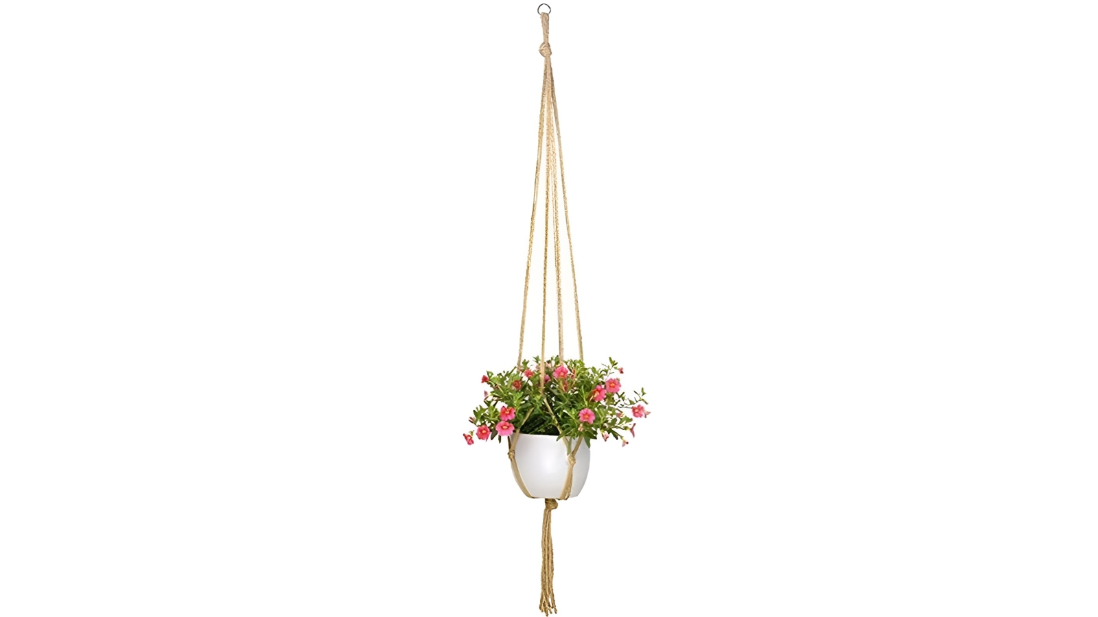 HOD Plant Stands Hemp Rope Hanging Pot | Harvey Norman