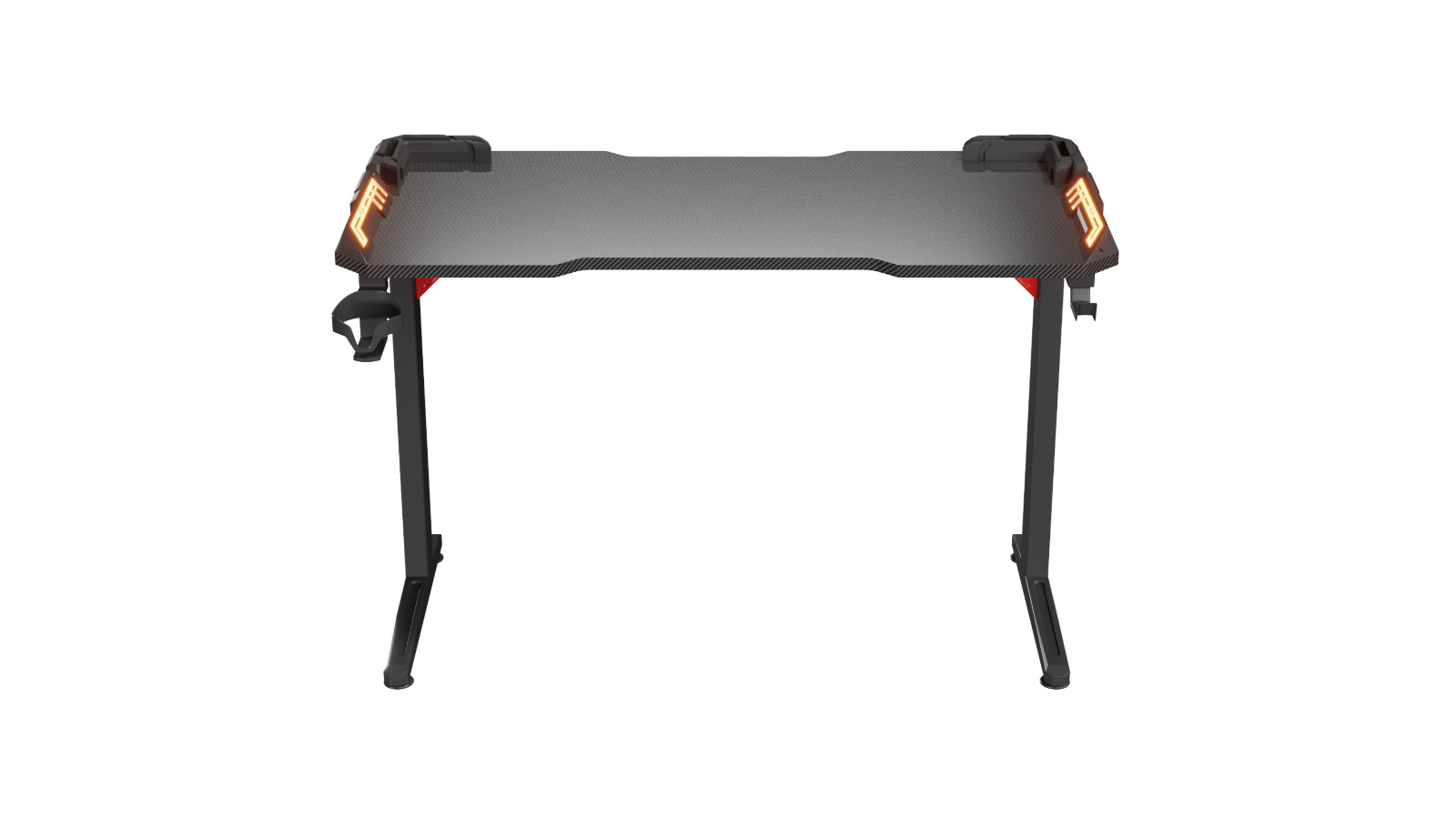 Advwin RGB LED Carbon Fiber Gaming Office Desk - 120cm | Harvey Norman
