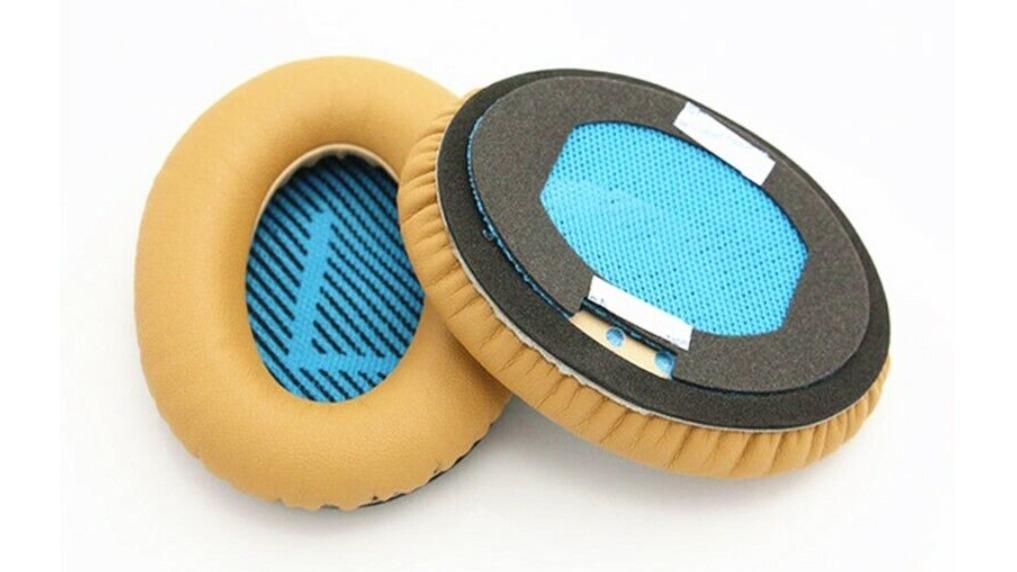 BatteryMate Khaki Headphone Ear Pad Cushion Replacement for Bose QC2 ...