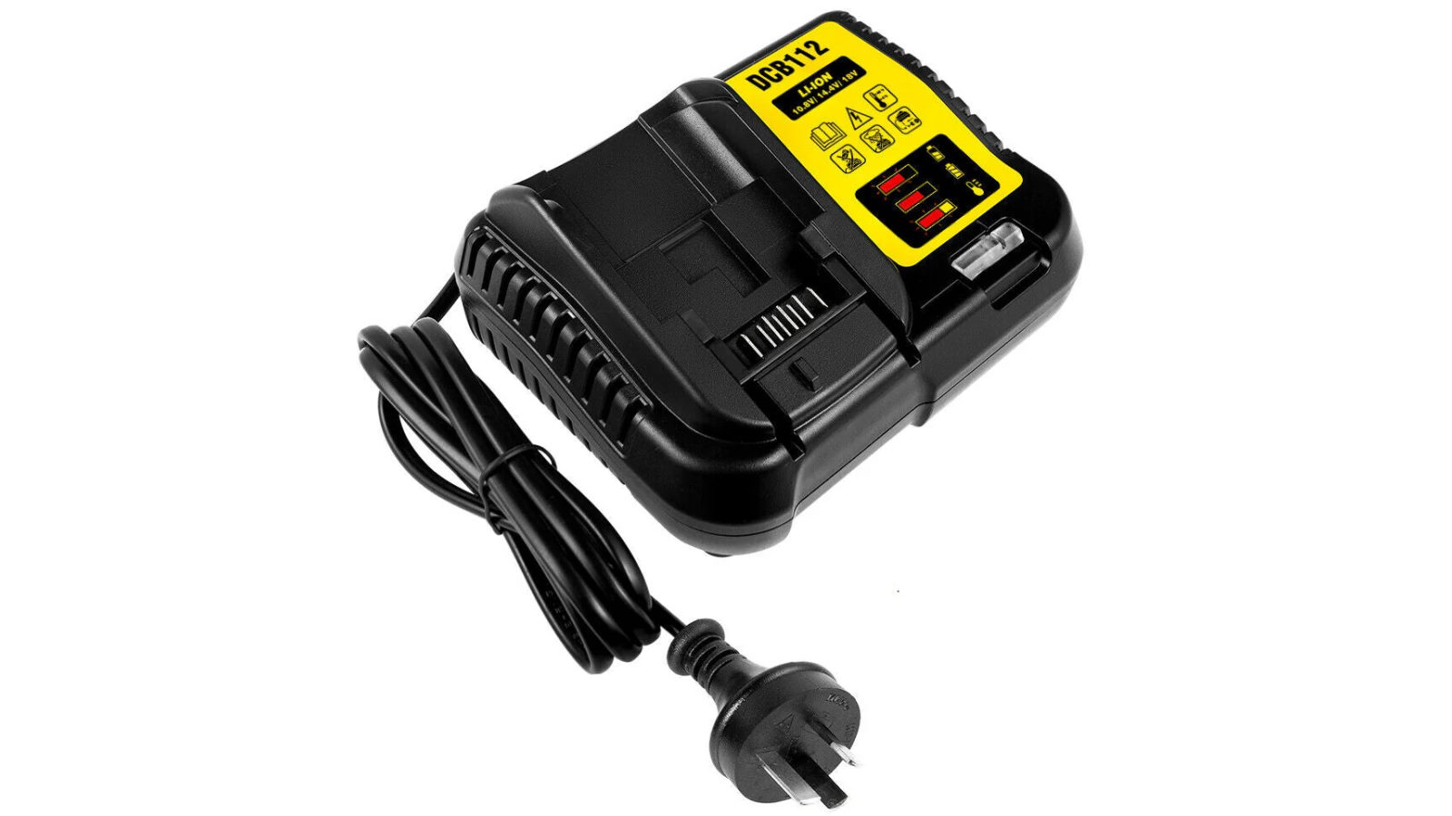 BatteryMate 10.8 18V Li ion Battery Charger for Dewalt DCB105 DCB200 DCB120 DCB115 DCB112 Harvey Norman