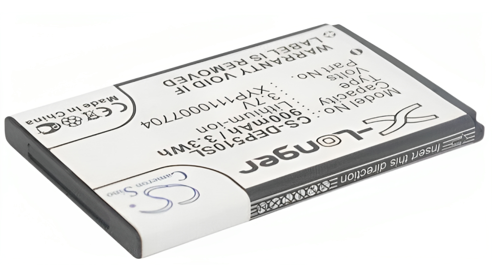 BatteryMate BMBtDoro800 Replacement Battery for Doro PhoneEasy 6030/6520/715/DBC-800A/DBC-800B ...