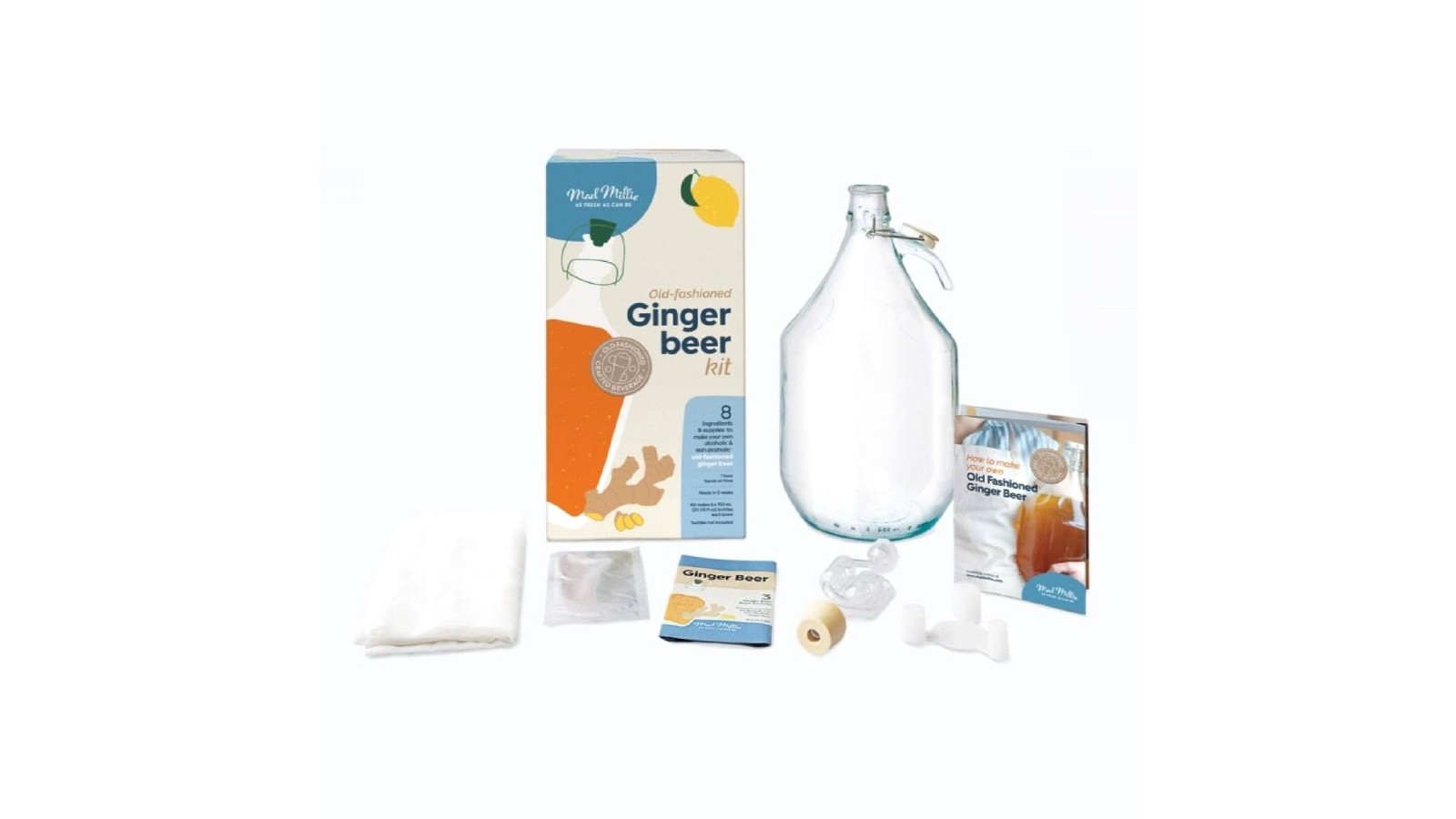 Mad Millie Old Fashioned Ginger Beer Kit | Harvey Norman