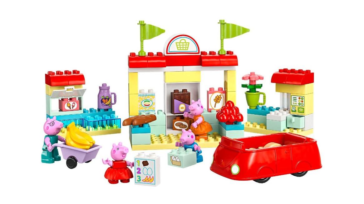 Lego 10434 Duplo Peppa Pig Supermarket Construction Set | Harvey Norman