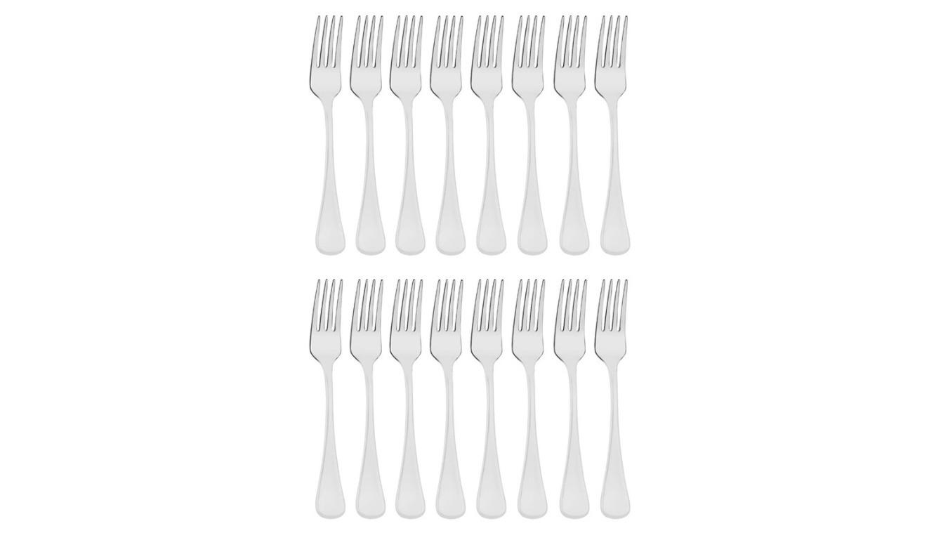 Tablekraft Set of 12 Elite Stainless Steel Table Fork | Harvey Norman