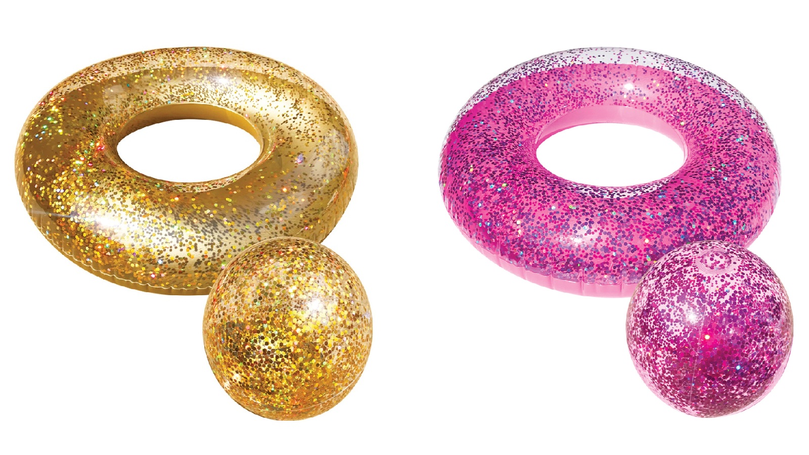 Land and Sea Sports Australia 2 Piece Sea Bling Inflatable Swim Ring ...