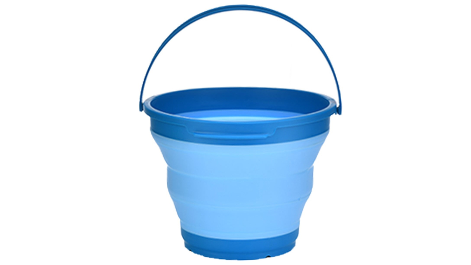 BR Home 7Litre Foldable Collapsible Silicone Bucket - Blue | Harvey Norman