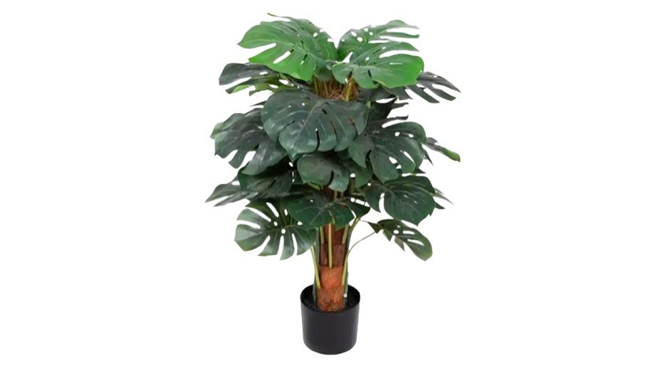 Designer Plants Premium Artificial Monstera Deliciosa Tree - 100cm ...