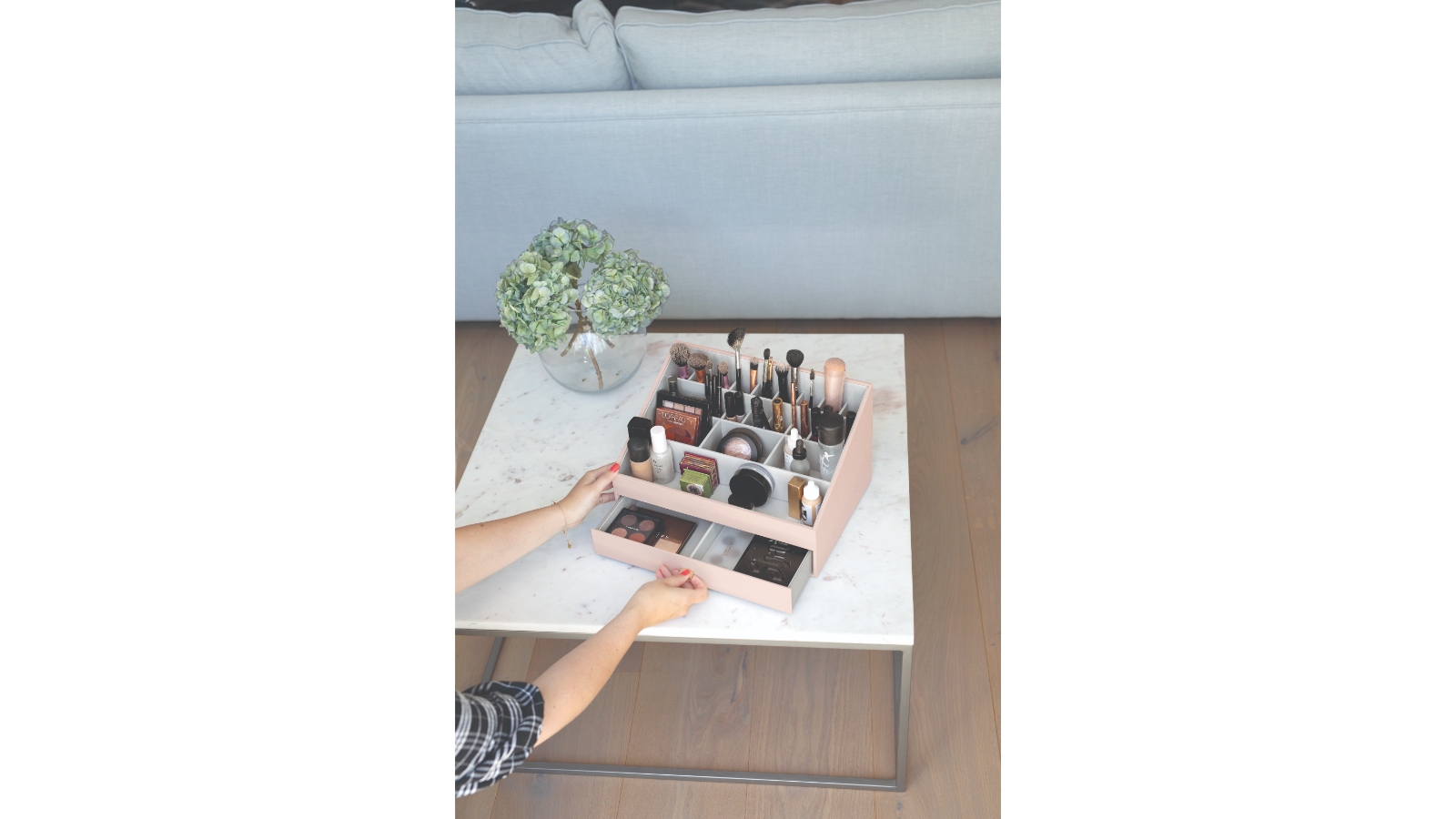 Stackers Supersize 2 Layer Make-Up Organiser | Harvey Norman