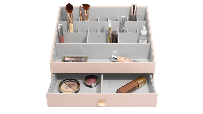 Stackers Supersize 2 Layer Make-Up Organiser | Harvey Norman
