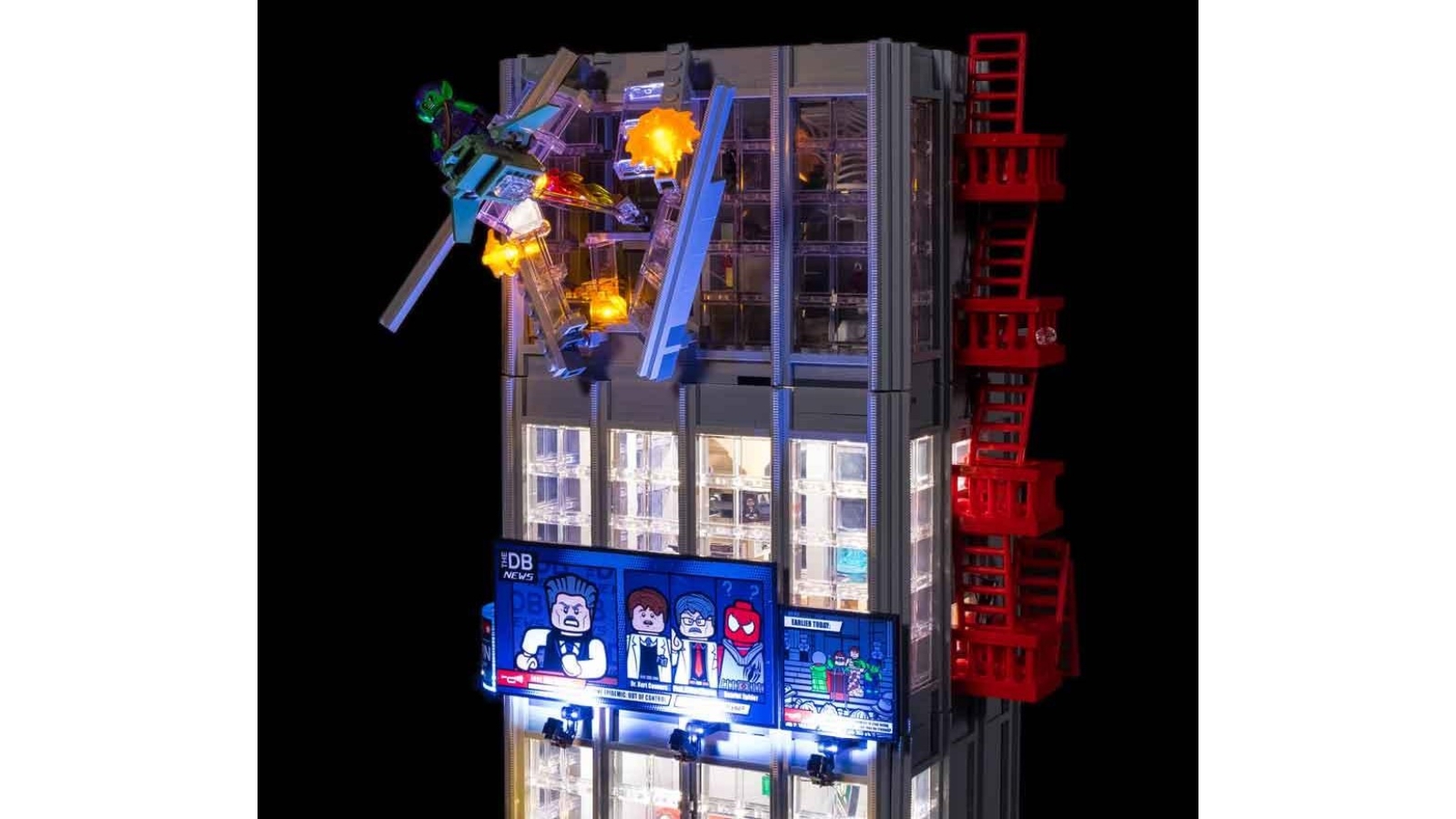 Light My Brick Light Kit for 76178 LEGO Daily Bugle | Harvey Norman
