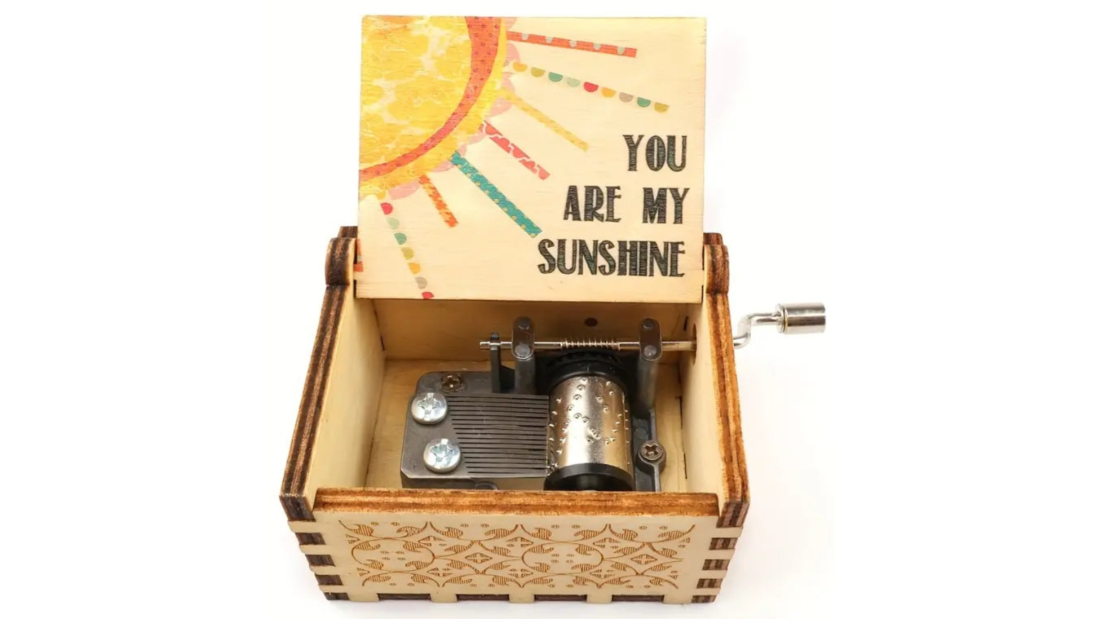 TM Vintage Hand Crank Music Box | Harvey Norman