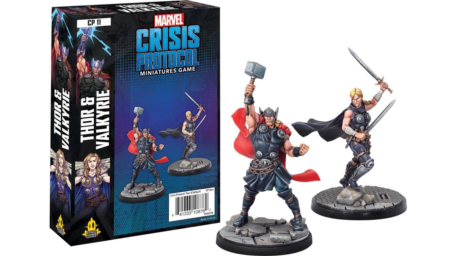 Marvel Crisis Protocol Thor and Valkyrie Character Pack | Harvey Norman