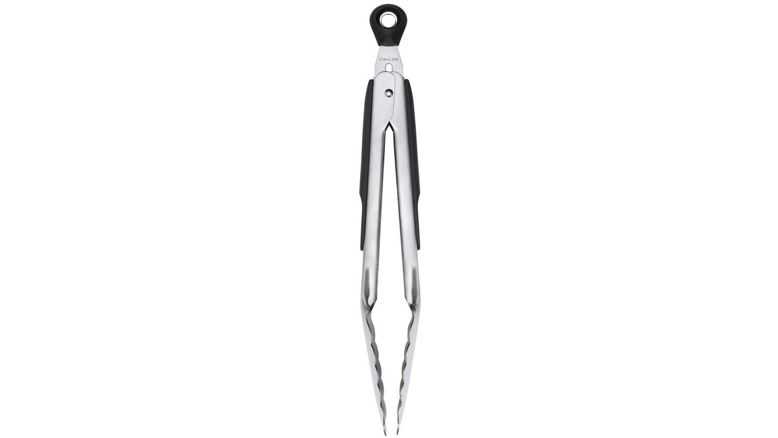 Oxo Good Grips Tongs 23cm Non-Slip Handle Stainless Steel and Nylon ...