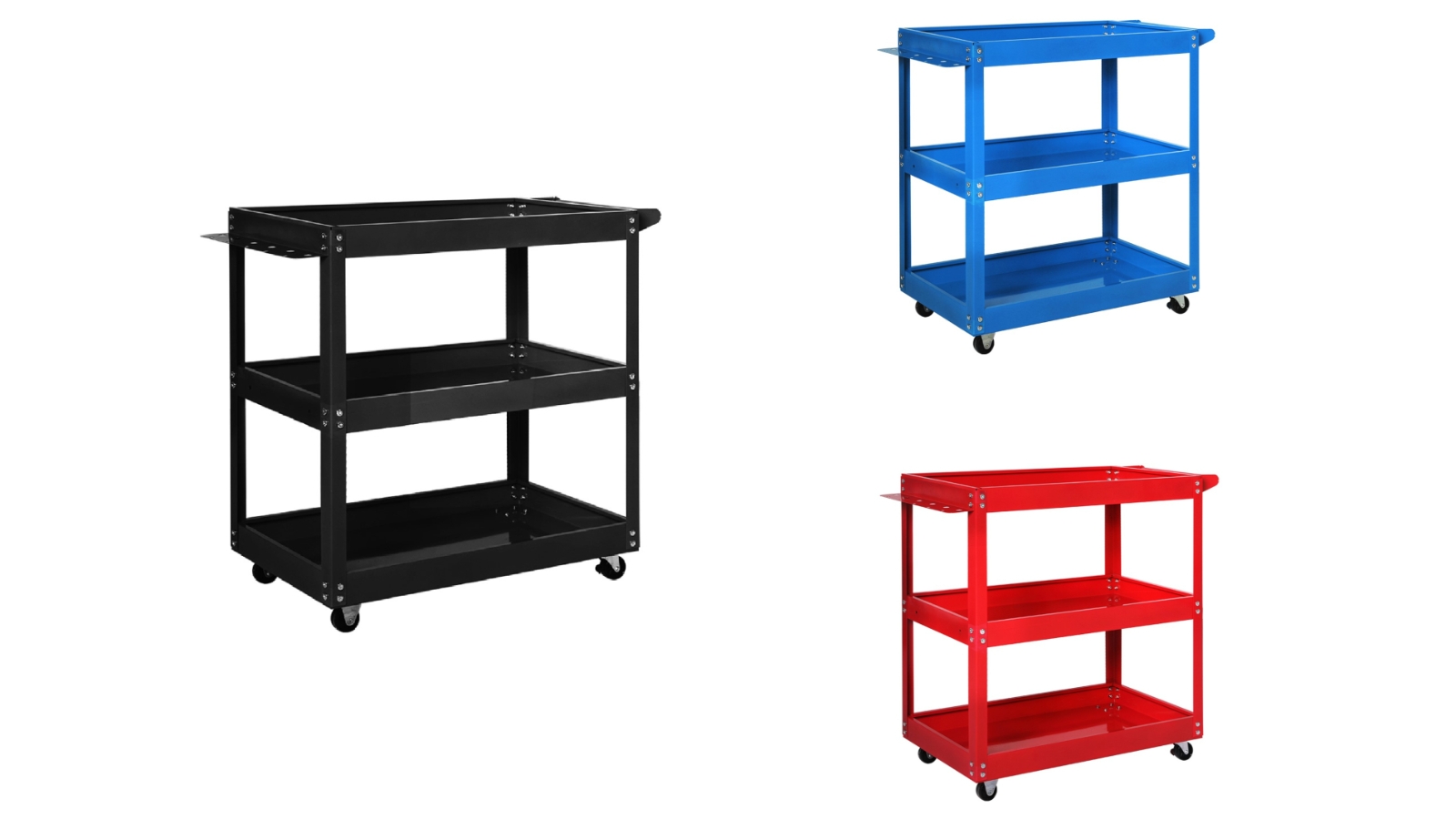 Traderight 3-Tier Tool Cart Trolley | Harvey Norman