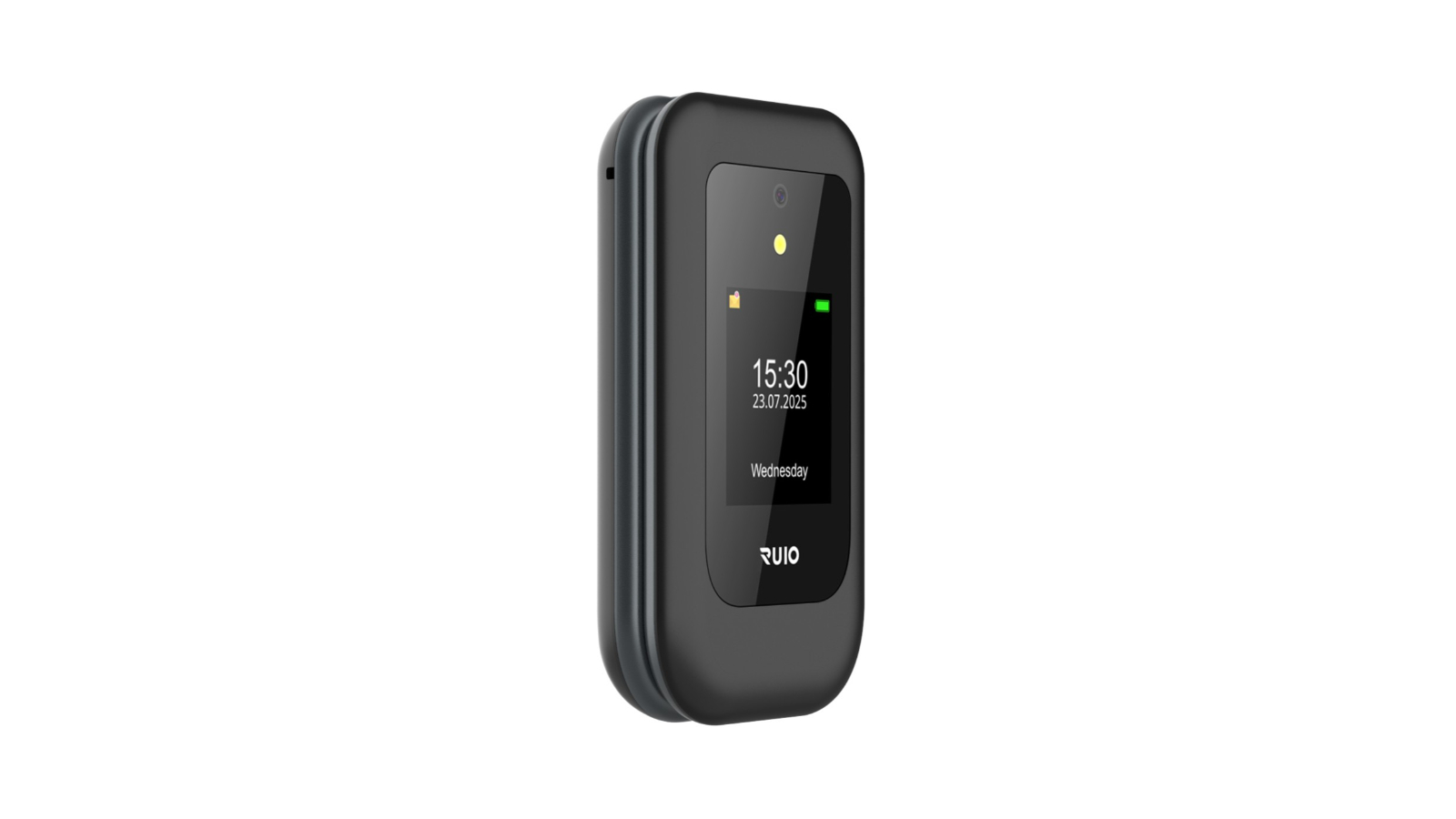 RUIO S1 4G Flip Phone - Black | Harvey Norman