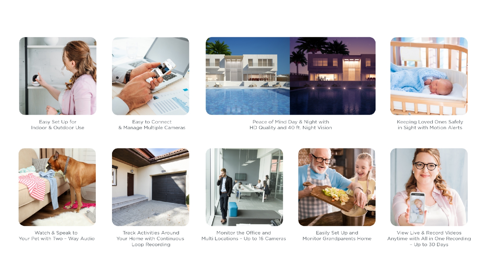 Mobicam Hdx Smart Hd Wifi Plan and Tilt Camera | Harvey Norman