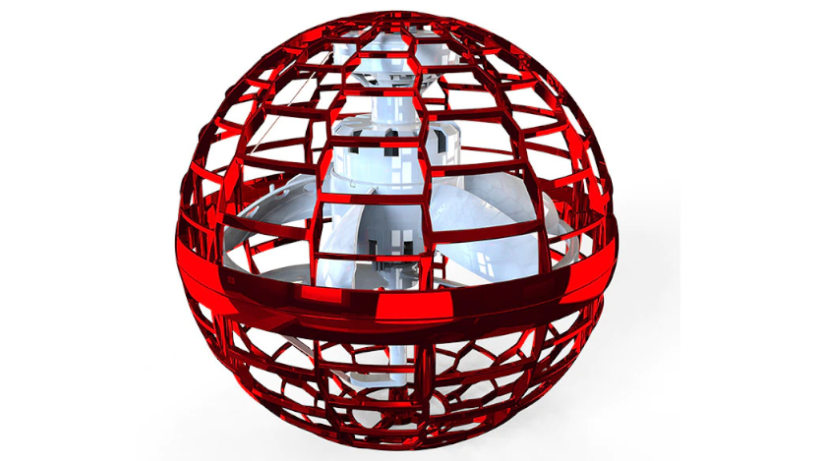 HOD Flynova Pro UFO Flying Drone Ball Set - Red | Harvey Norman