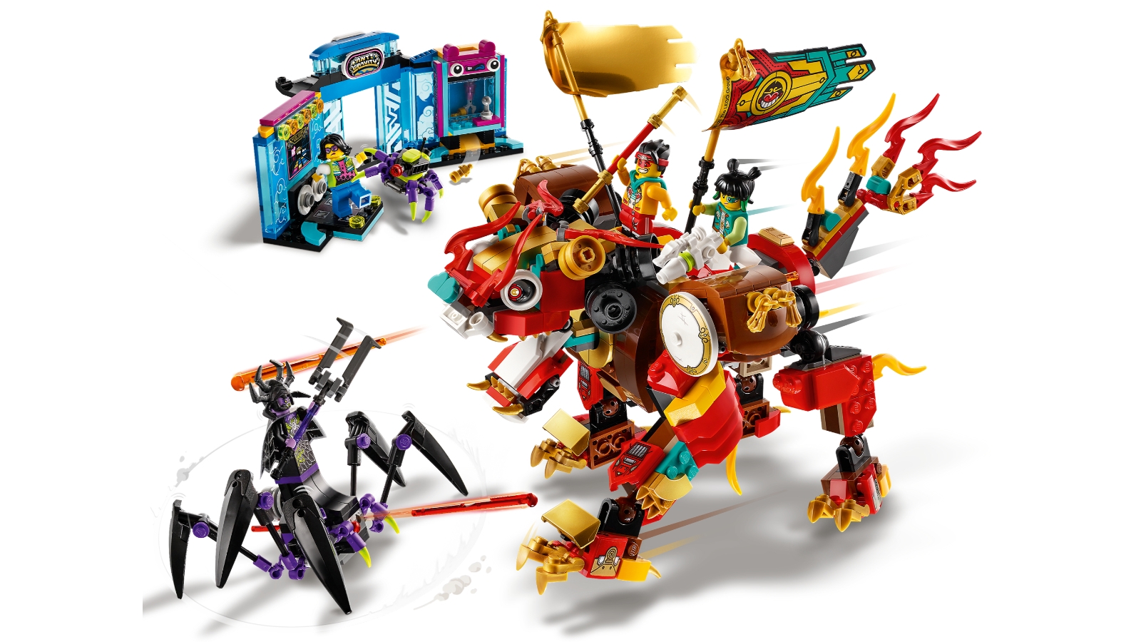 Lego Monkie Kid 80021 Monkie Kid's Lion Guardian | Harvey Norman