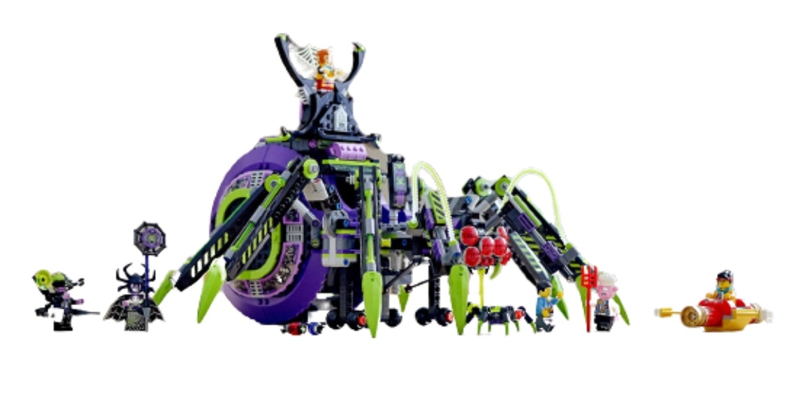 Lego Monkie Kid 80022 Spider Queen's Arachnoid Base | Harvey Norman