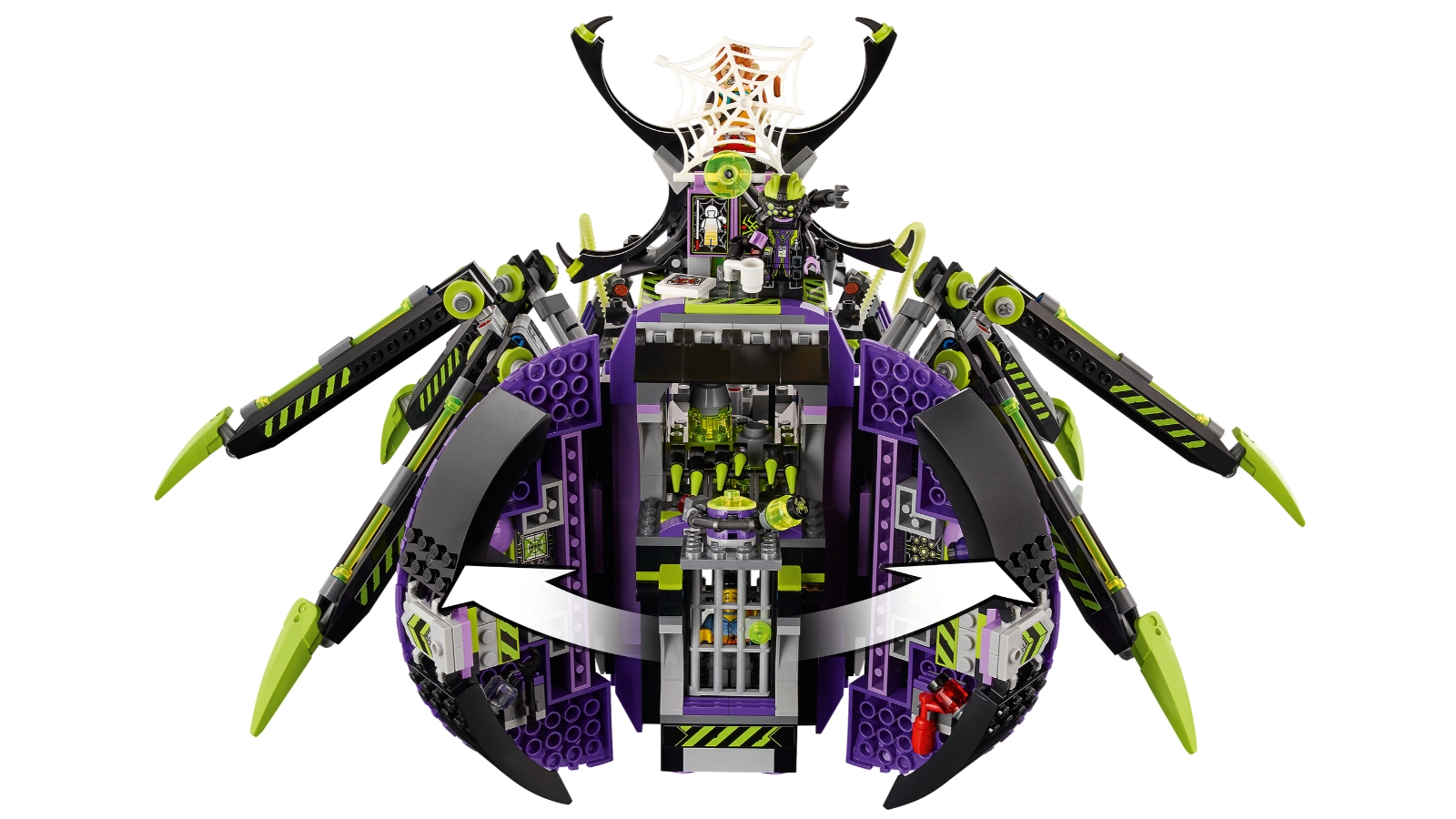 Lego Monkie Kid 80022 Spider Queen's Arachnoid Base | Harvey Norman