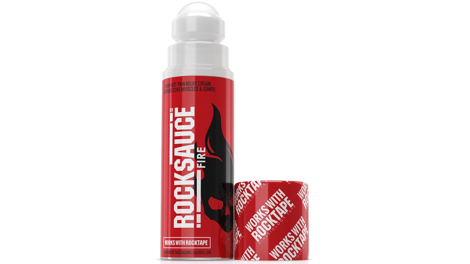 RockSauce Fire 3oz Roll-On Muscle Cream | Harvey Norman