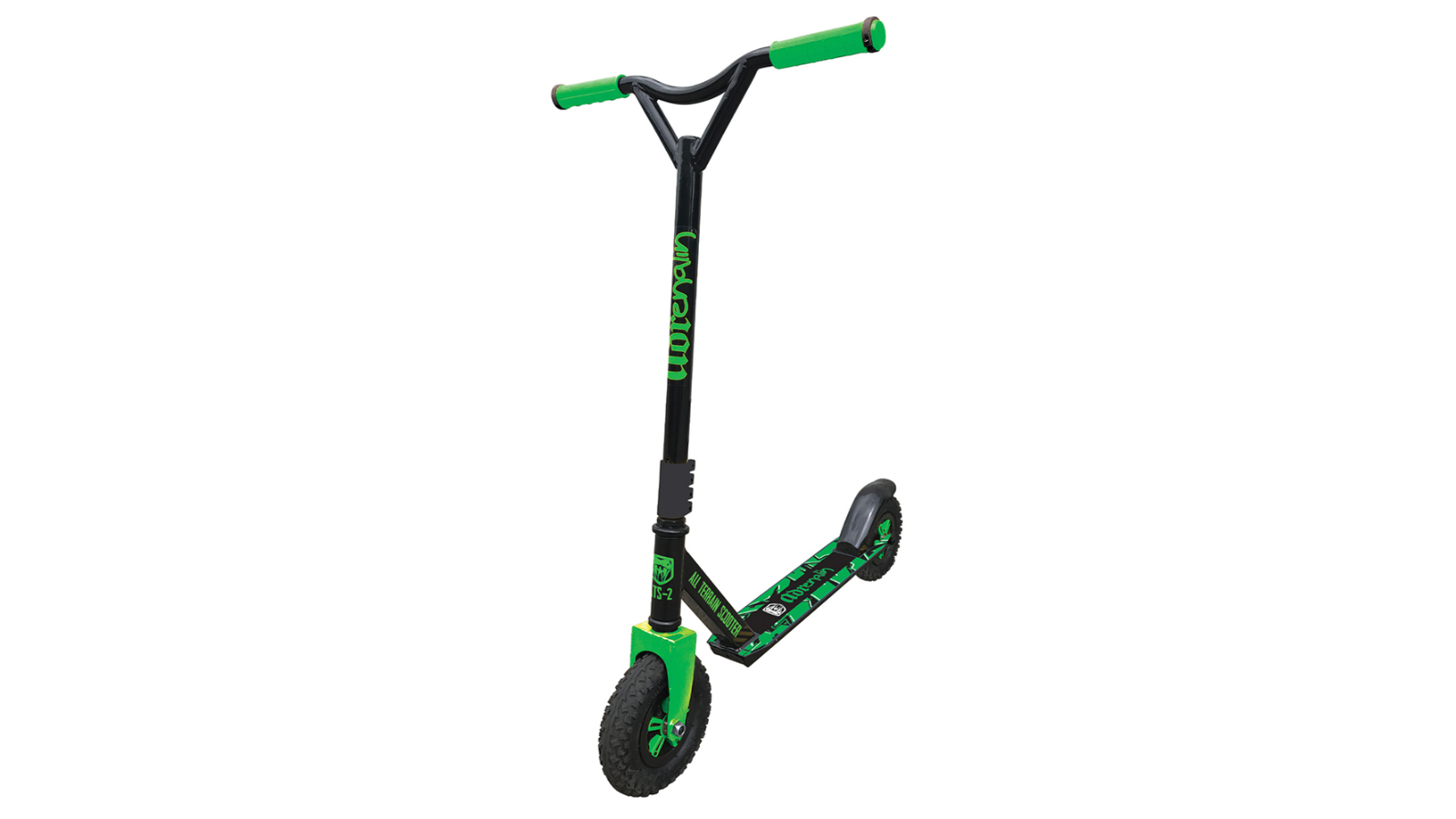 Adrenalin ATS-2 All Terrain Scooter - Lime | Harvey Norman