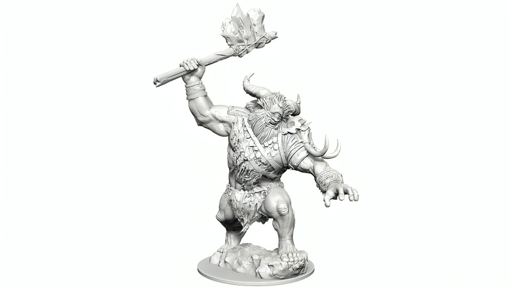 Gaming Magic the Gathering Unpainted Miniatures Borborygmos | Harvey Norman