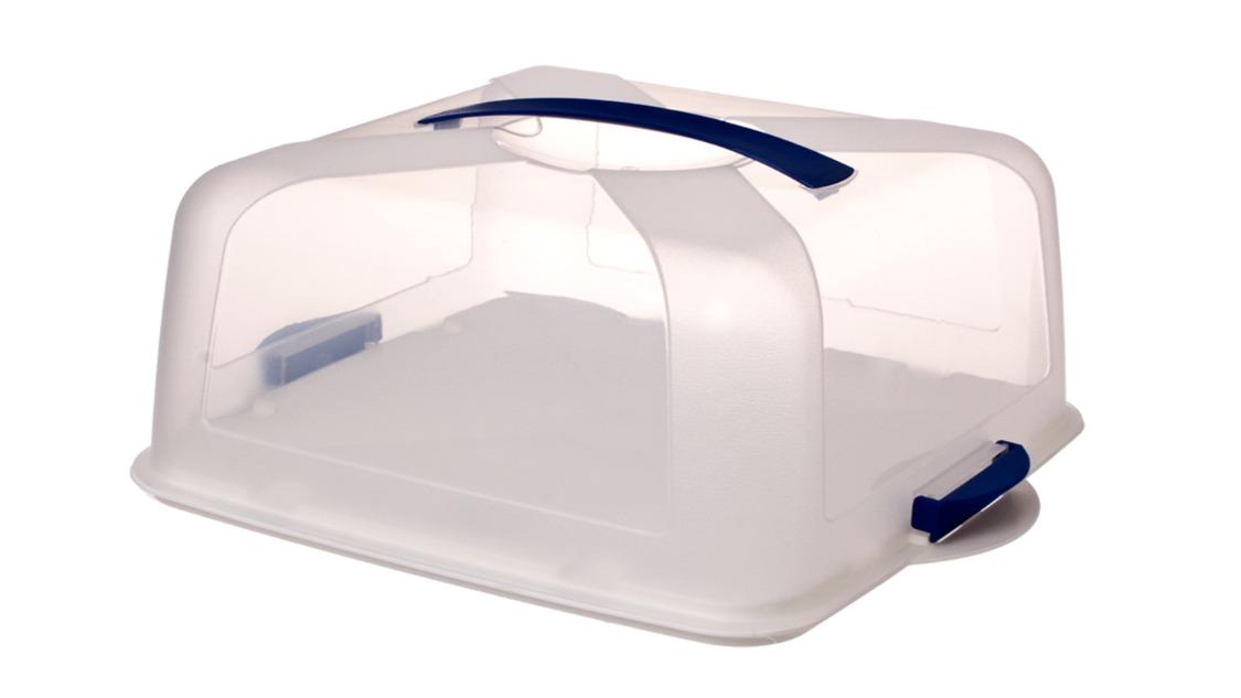 Clip Fresh Square Cake Saver with Handle | Harvey Norman