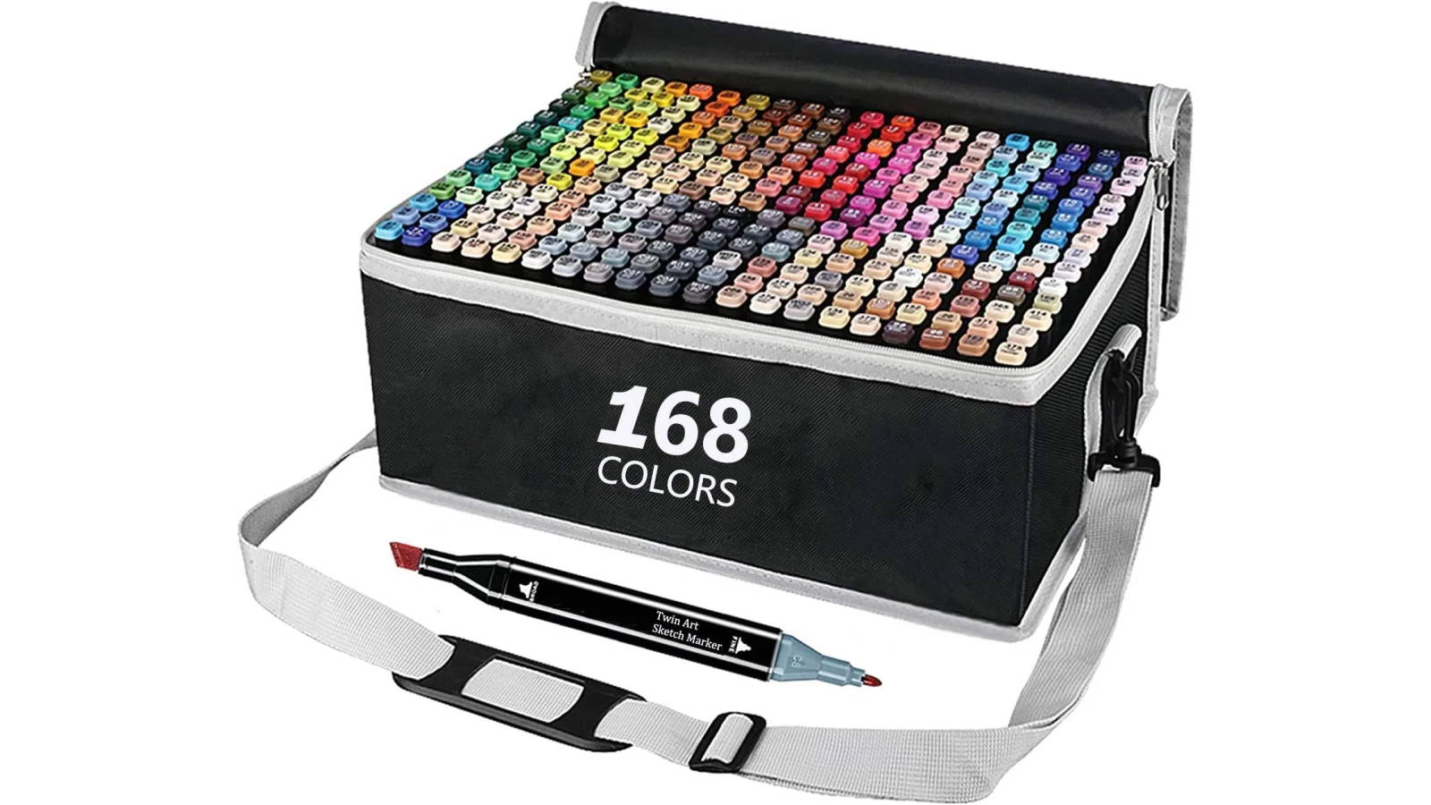 Vikus 168 Colours Graffiti Pen Permanent Marker Pens Set | Harvey Norman