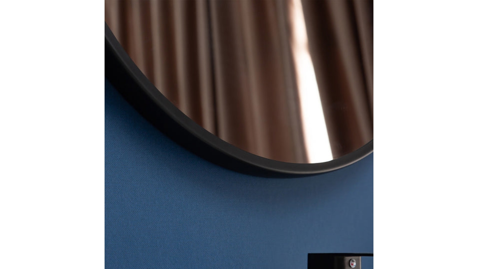 Serrano Round Wall Mirror by Della Francesca - 80cm | Harvey Norman