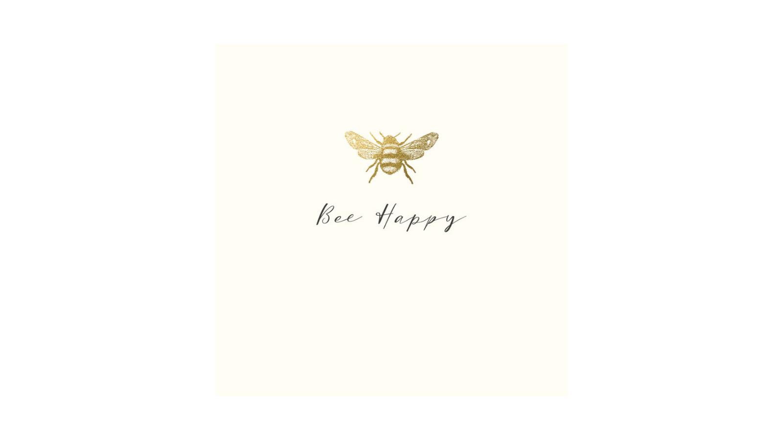 Hammond Gower Piano Bee Happy Simple Greeting Note Card | Harvey Norman