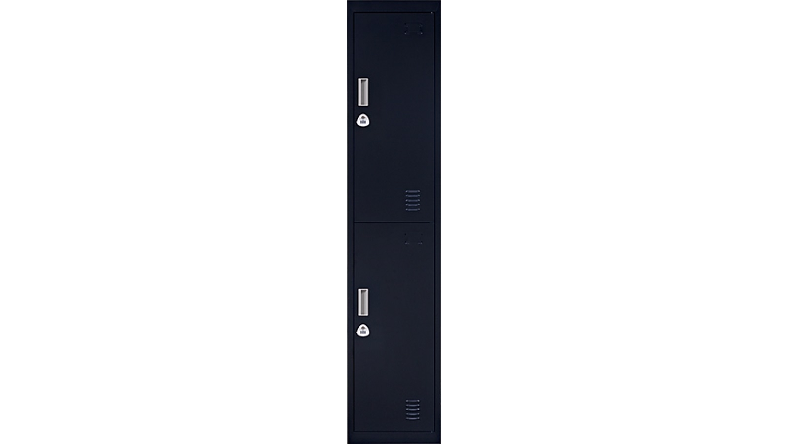 Serrano 2-Door Vertical 3-Digit Combination Locker - Black | Harvey Norman