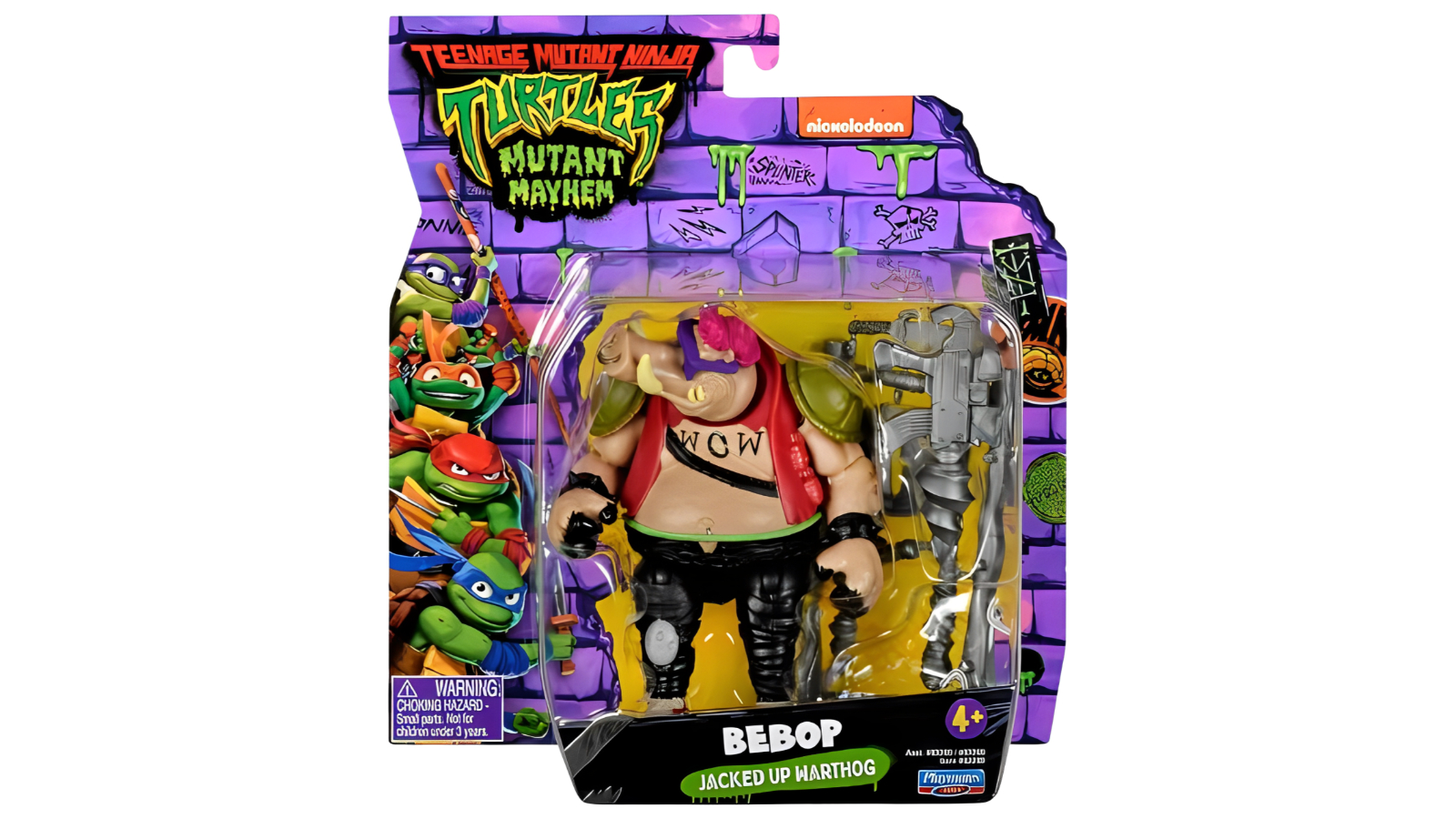 Playmates Toys Bebop Teenage Mutant Ninja Turtles Basic Figure | Harvey ...