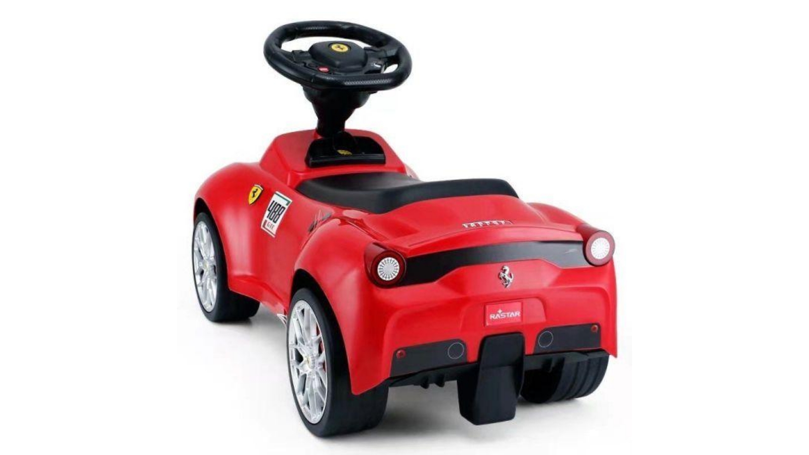 Rastar Licensed Ride-On Foot to Floor Push Car Rider - Ferrari 488 ...