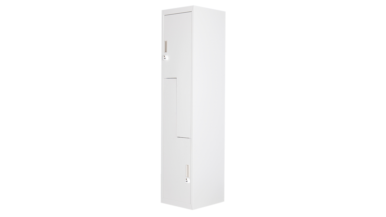 Serrano Grey 2-Door 3 Digit Combination L Shaped Locker | Harvey Norman