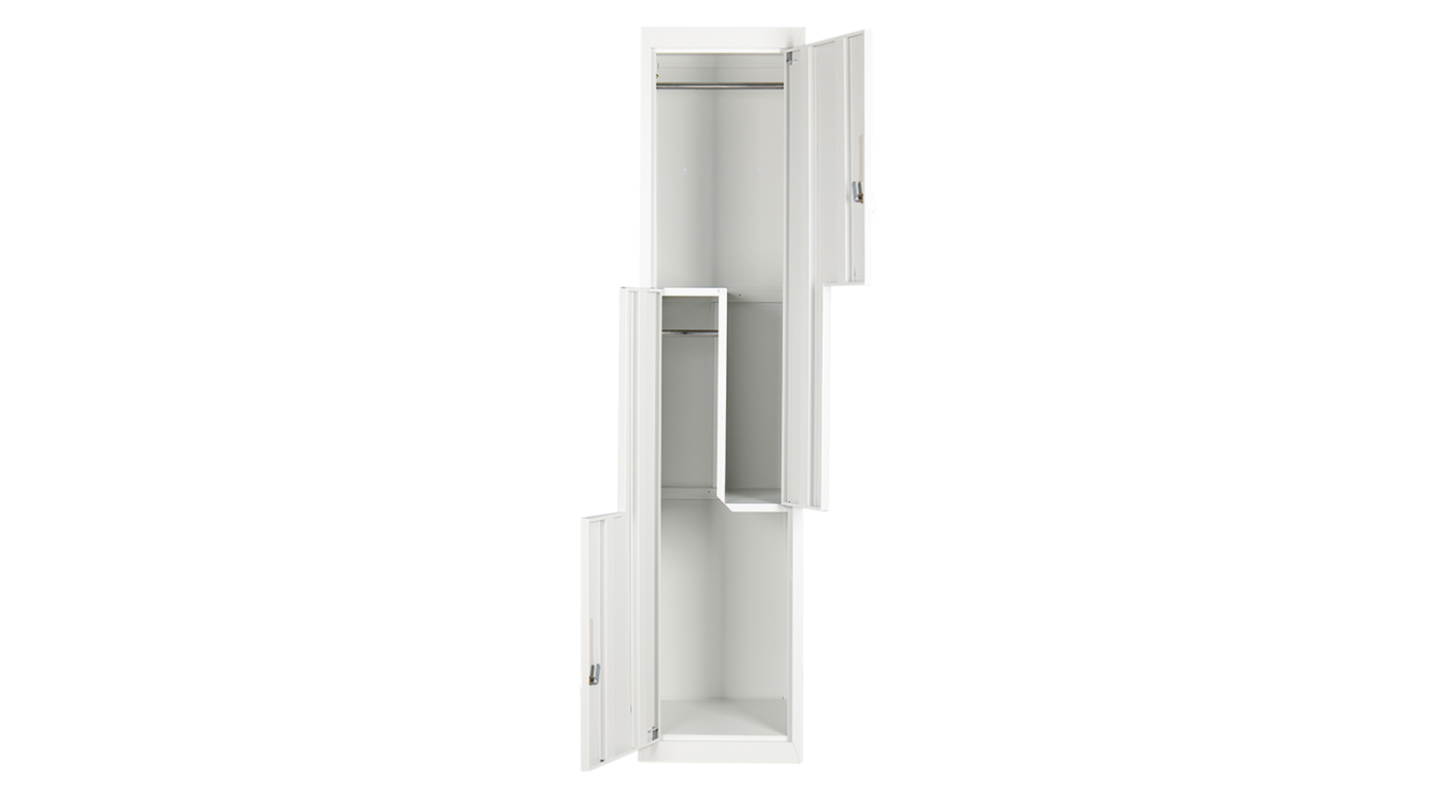 Serrano Grey 2-Door 3 Digit Combination L Shaped Locker | Harvey Norman