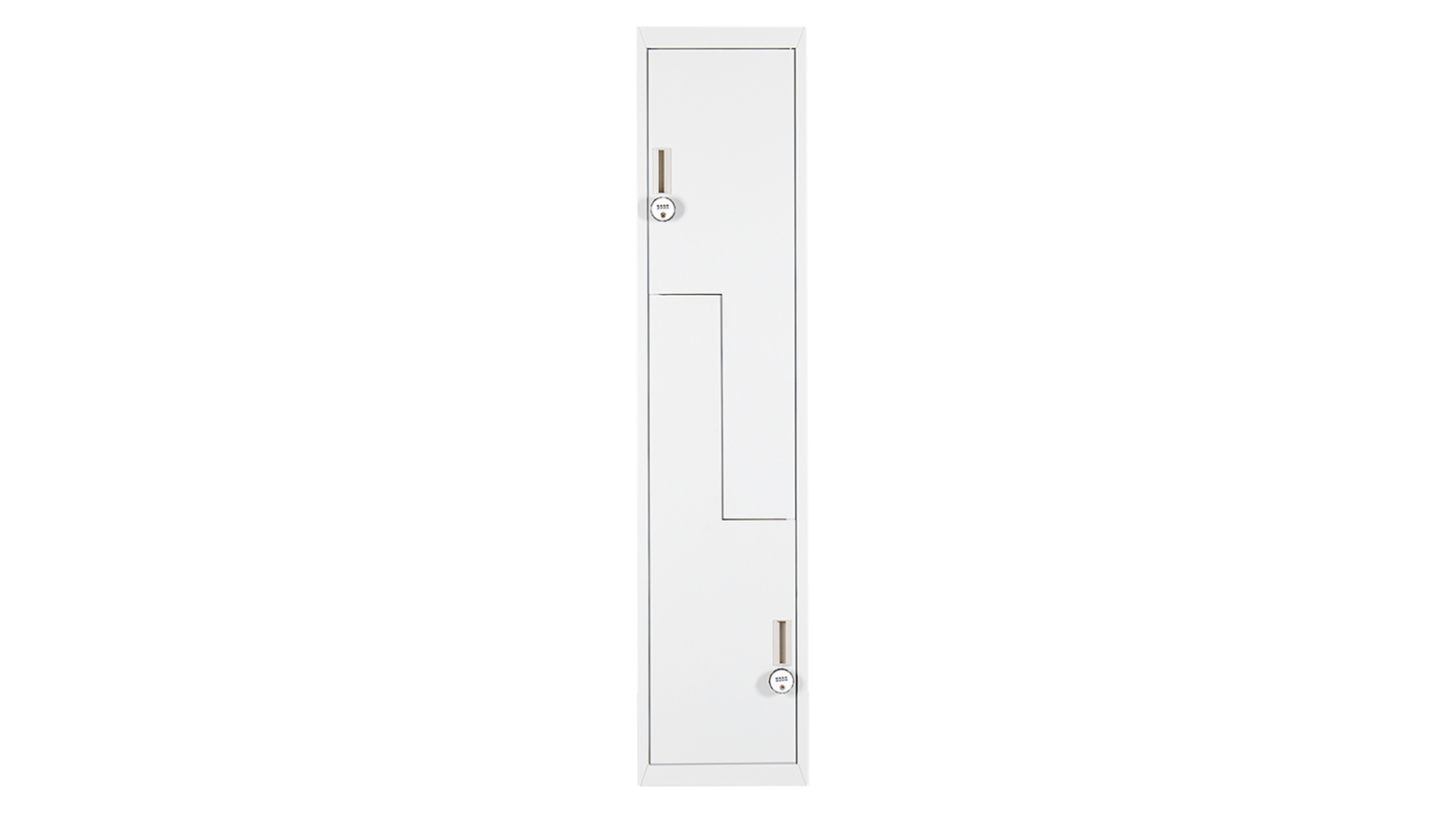 Serrano Grey 2-Door 4 Digit Combination L Shaped Locker | Harvey Norman