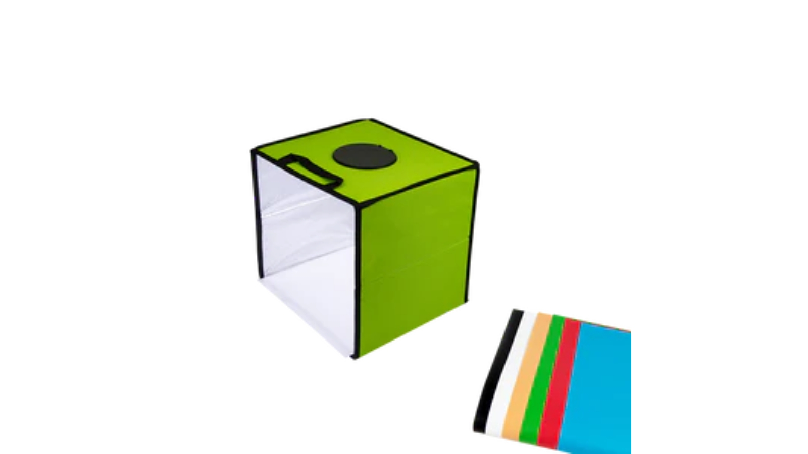 Serrano 12inch LED Light Room Photo Studio Backdrop Cube Box | Harvey ...