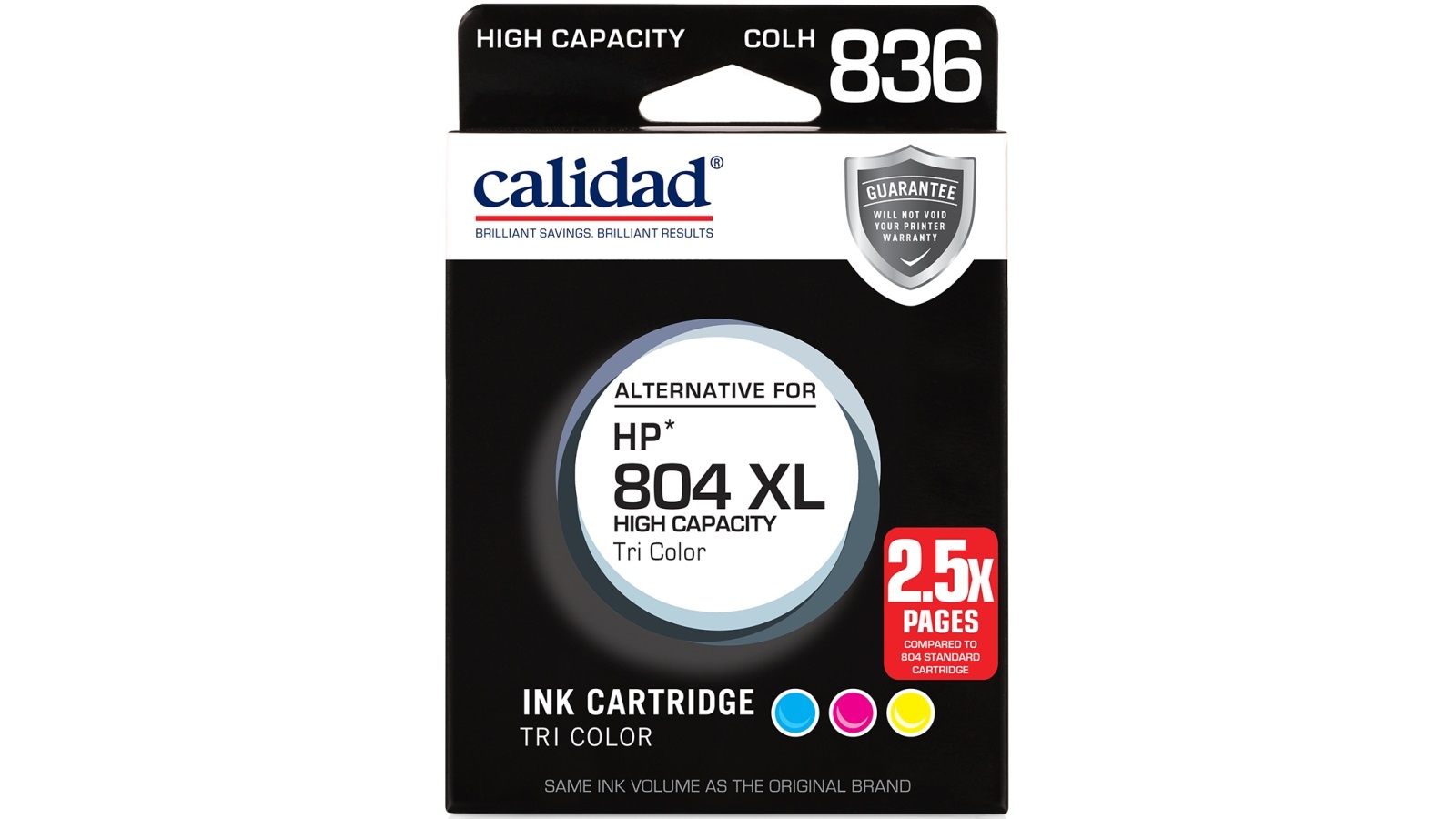 Calidad HP 804 XL Tri-Colour Ink Cartridge | Harvey Norman