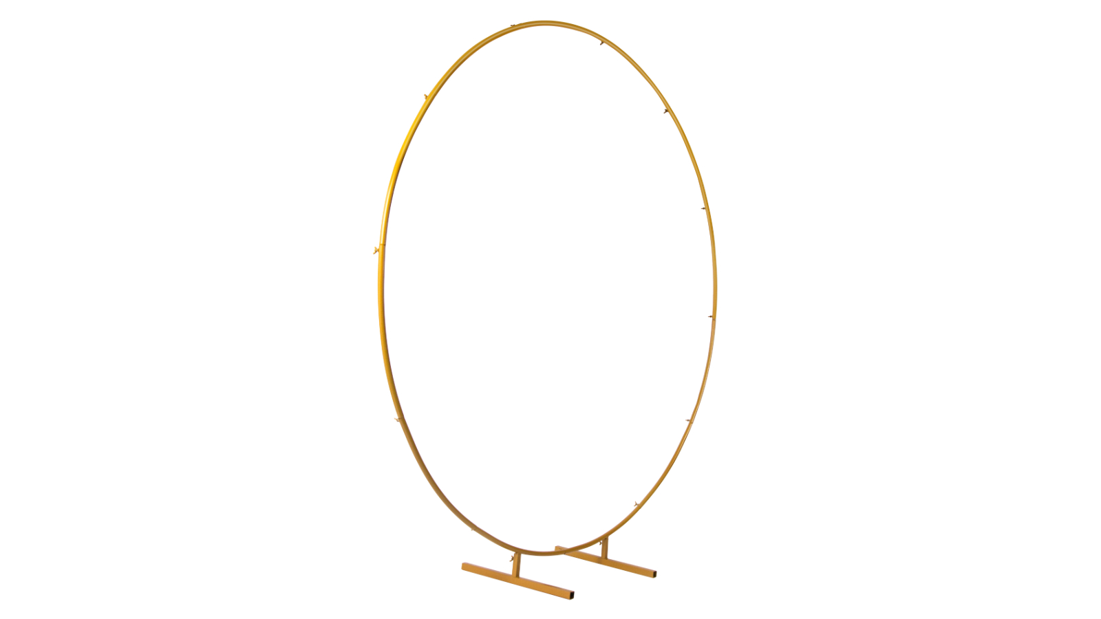 Serrano 200cm Wedding Hoop Round Circle Arch Backdrop - Gold | Harvey ...
