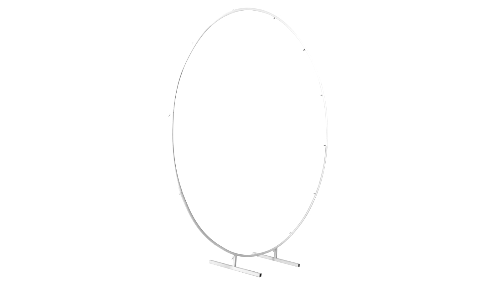 Serrano 200cm Wedding Hoop Round Circle Arch Backdrop - White | Harvey ...