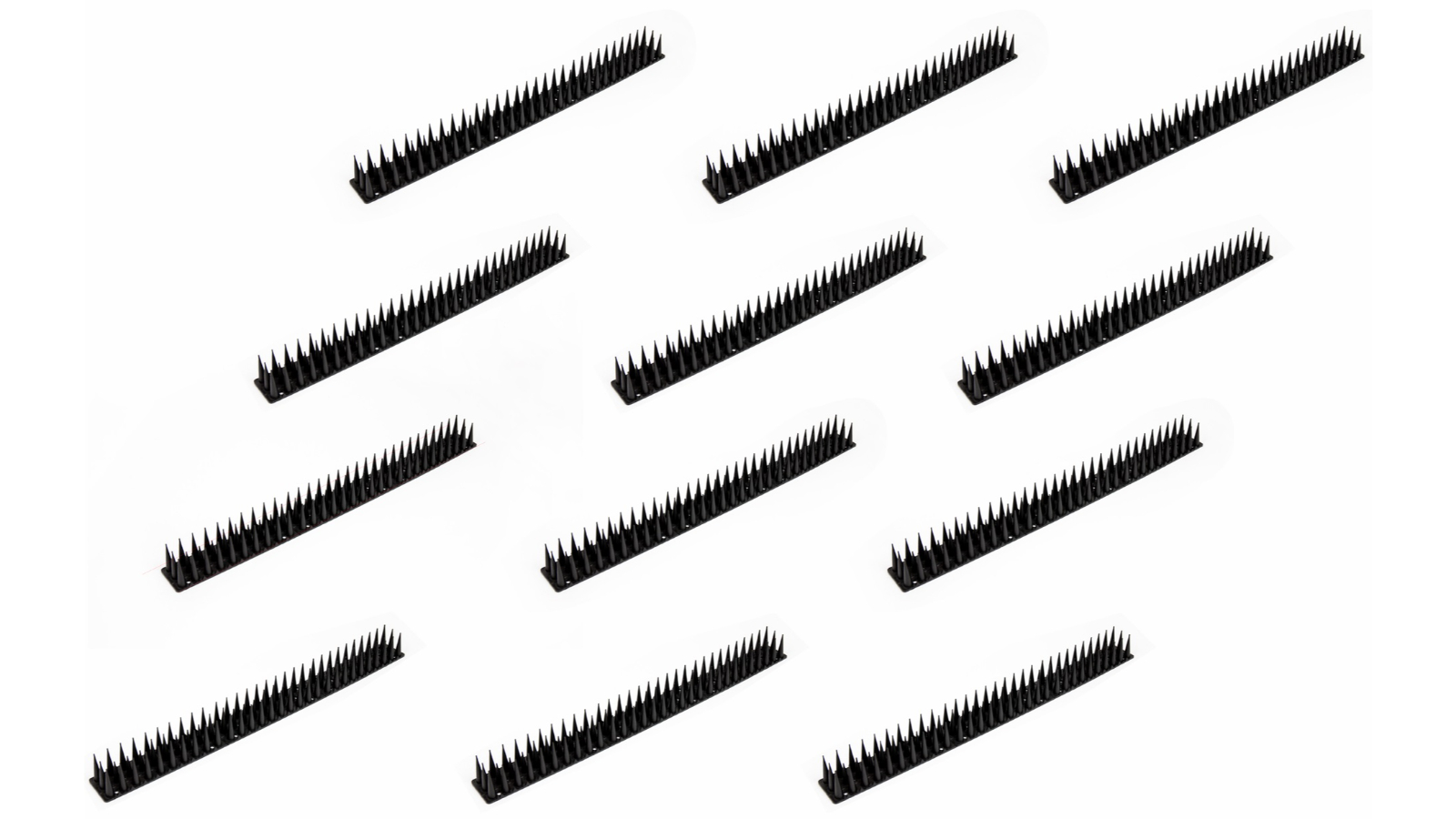 Serrano 12 Piece Pest Control Spiked Fence Wall Deterrent | Harvey Norman