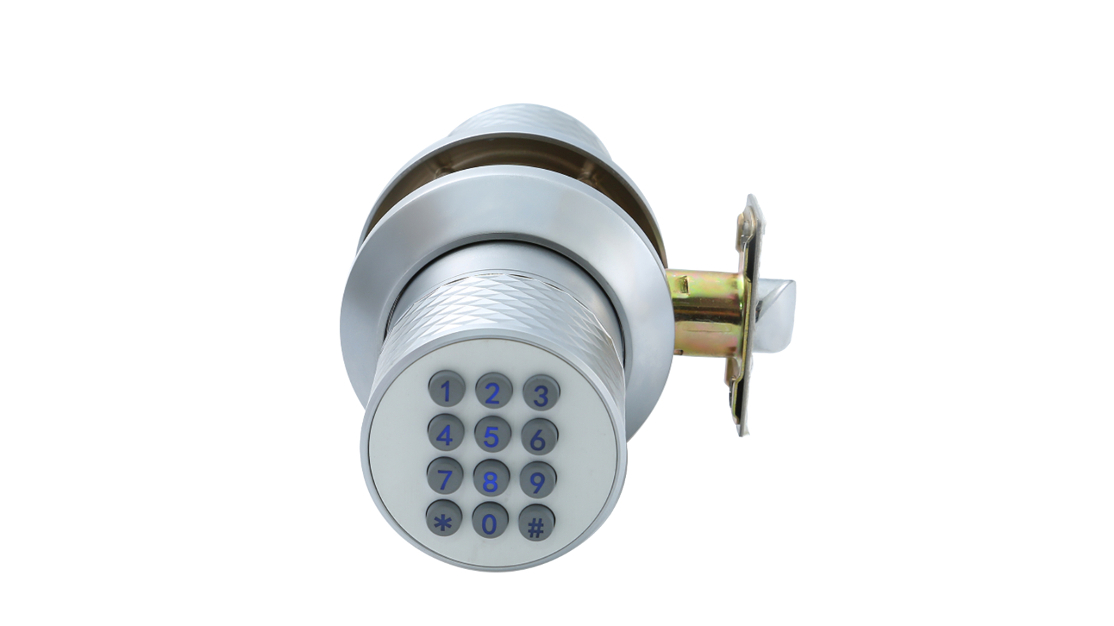 Serrano Digital Electronic Code Keyless Door Programmable Lock Knob ...