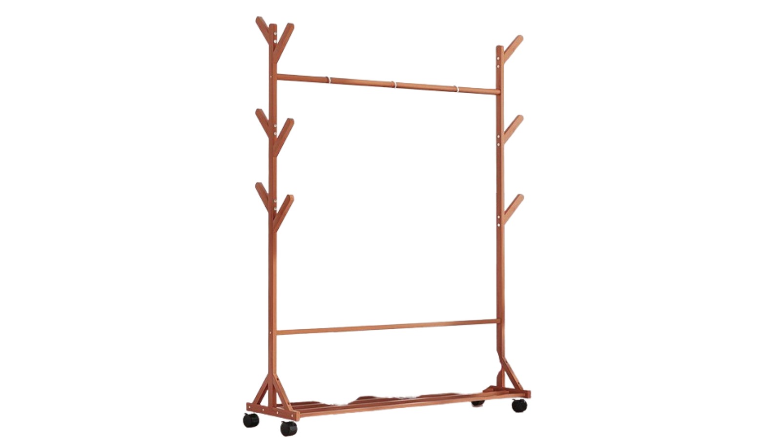 Serrano Portable Bamboo Rail Closet | Harvey Norman