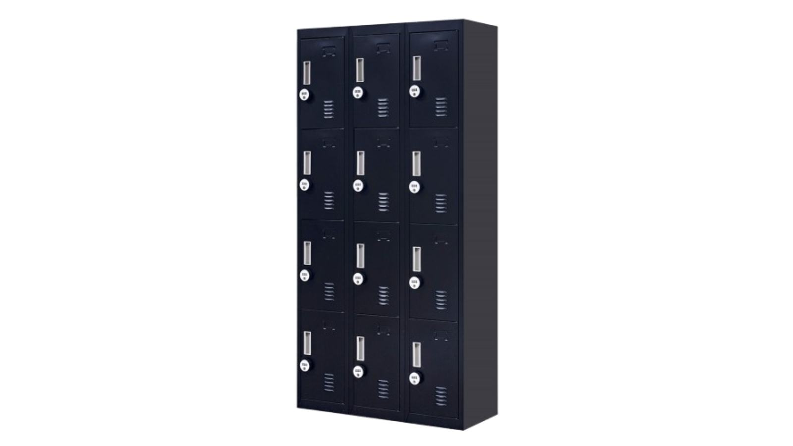 Serrano Grey 12-Door 4 Digit Combination Locker | Harvey Norman